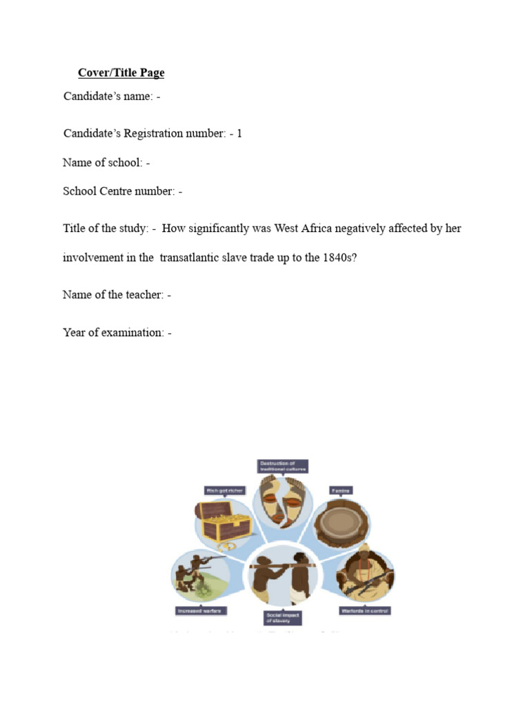 Csec History Sba | PDF | Slavery | Atlantic Slave Trade