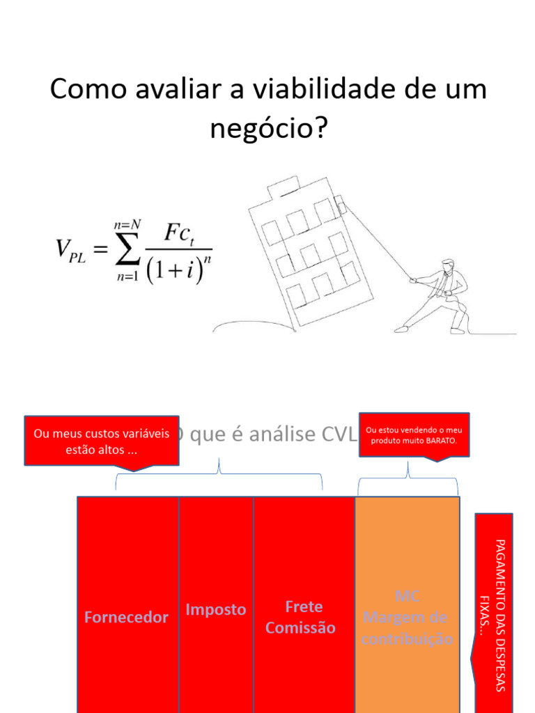 Como Avaliar a Viabilidade de um Negócio | PDF | Valor Presente líquido ...