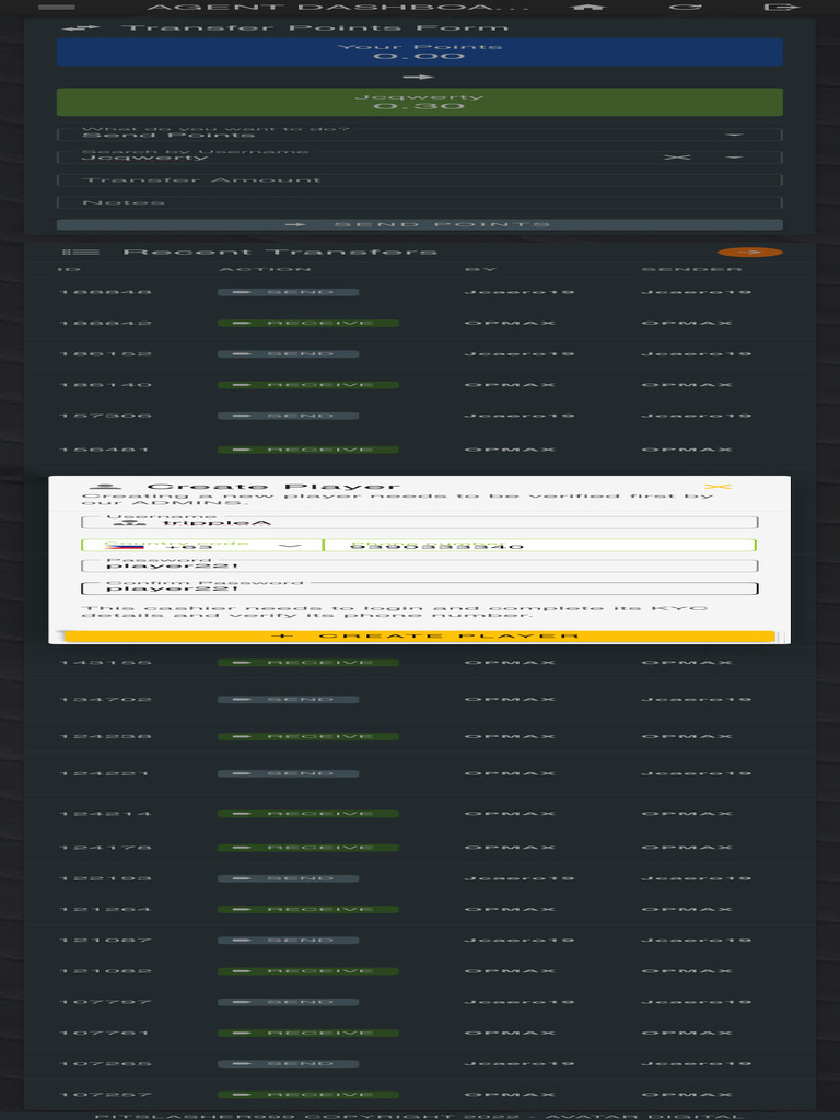 Transfer Points and Player Creation Form | PDF | Security Engineering ...