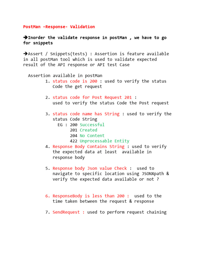 Class 10 JSON - Repsonce Validation | PDF