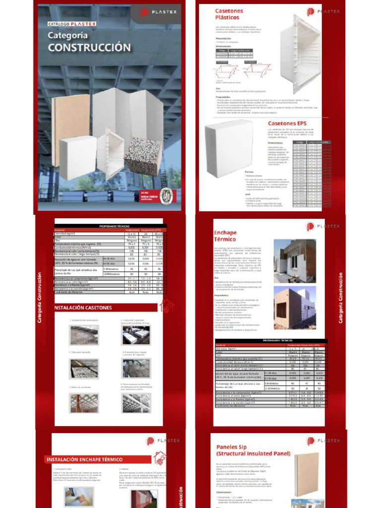 Catalogo del plastico | PDF