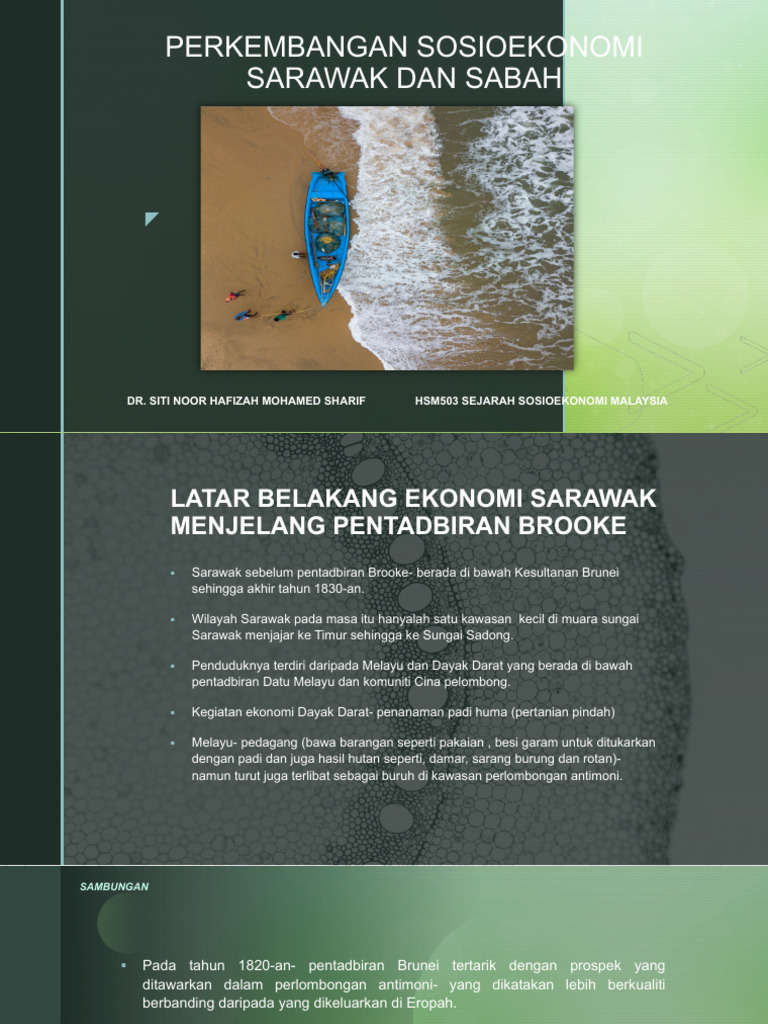 Pembangunan Sabah Dan Sarawak 1 | PDF