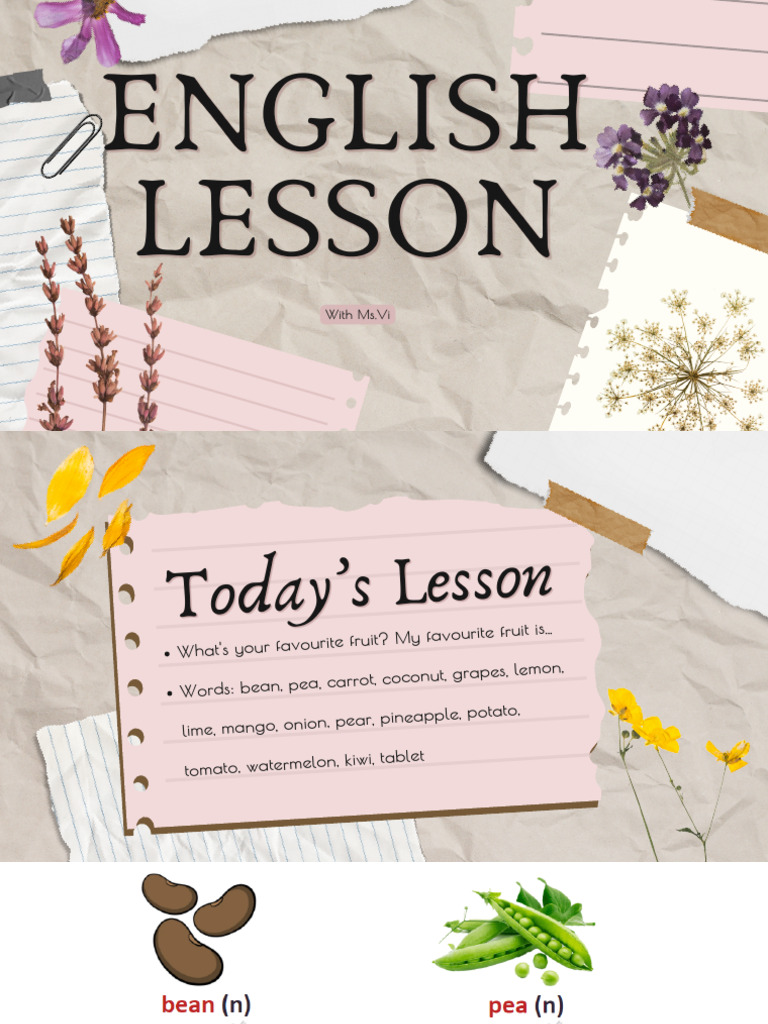 Lesson 43 - EYL with Ms.Vi | PDF