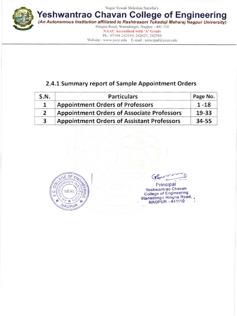 2.4.1 Sample Appointment Orders | PDF | Salary | Employment