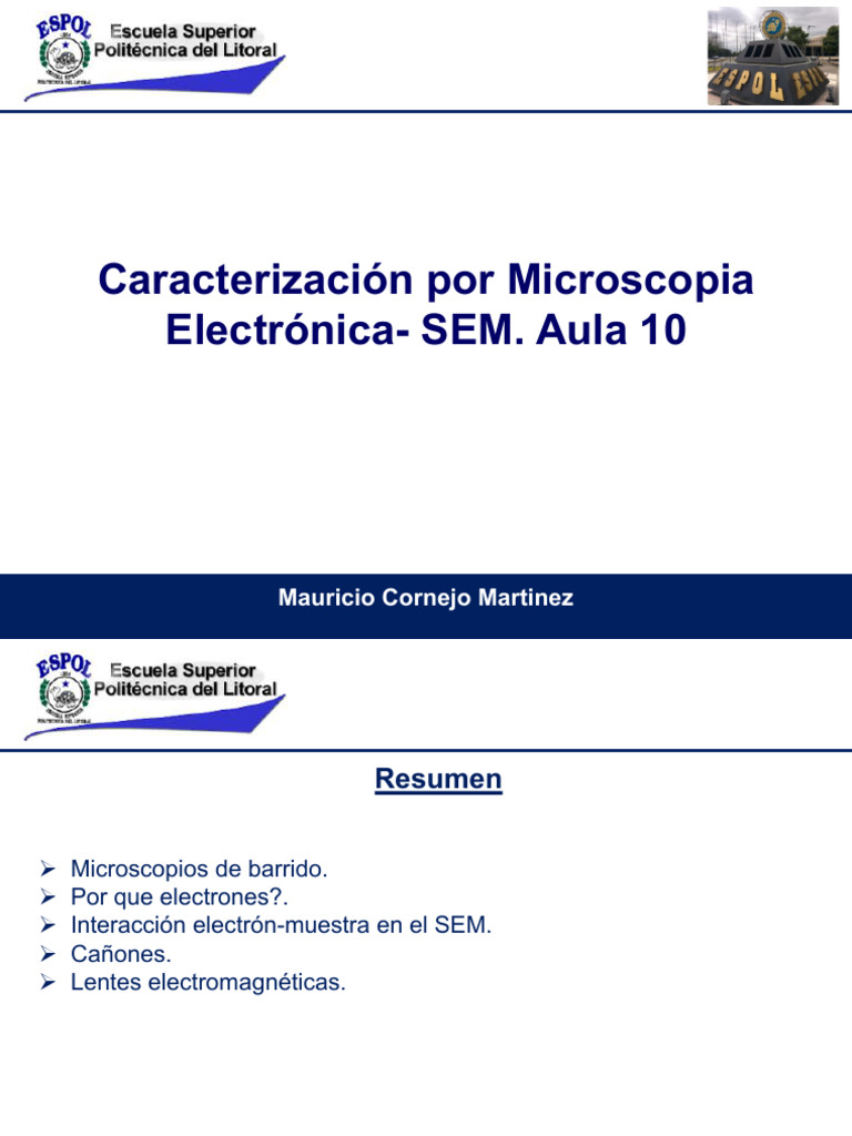 Sem - Edx | PDF | Electronvoltio | Electrón