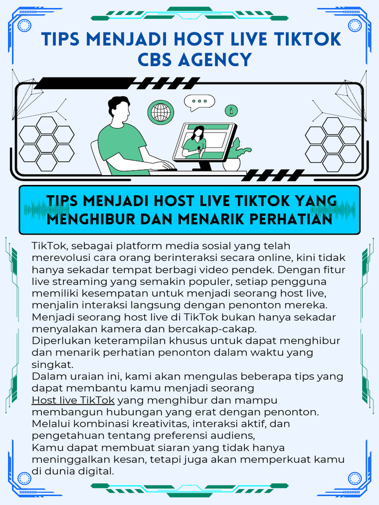 Tips Menjadi Host Live TikTok | PDF