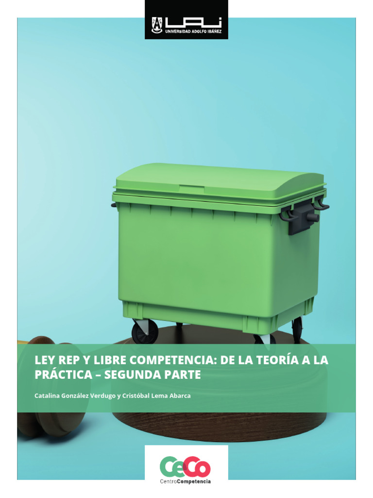 Ley REP y Libre Competencia de La Teoria A La Practica SEGUNDA PARTE | PDF | Mercado libre ...