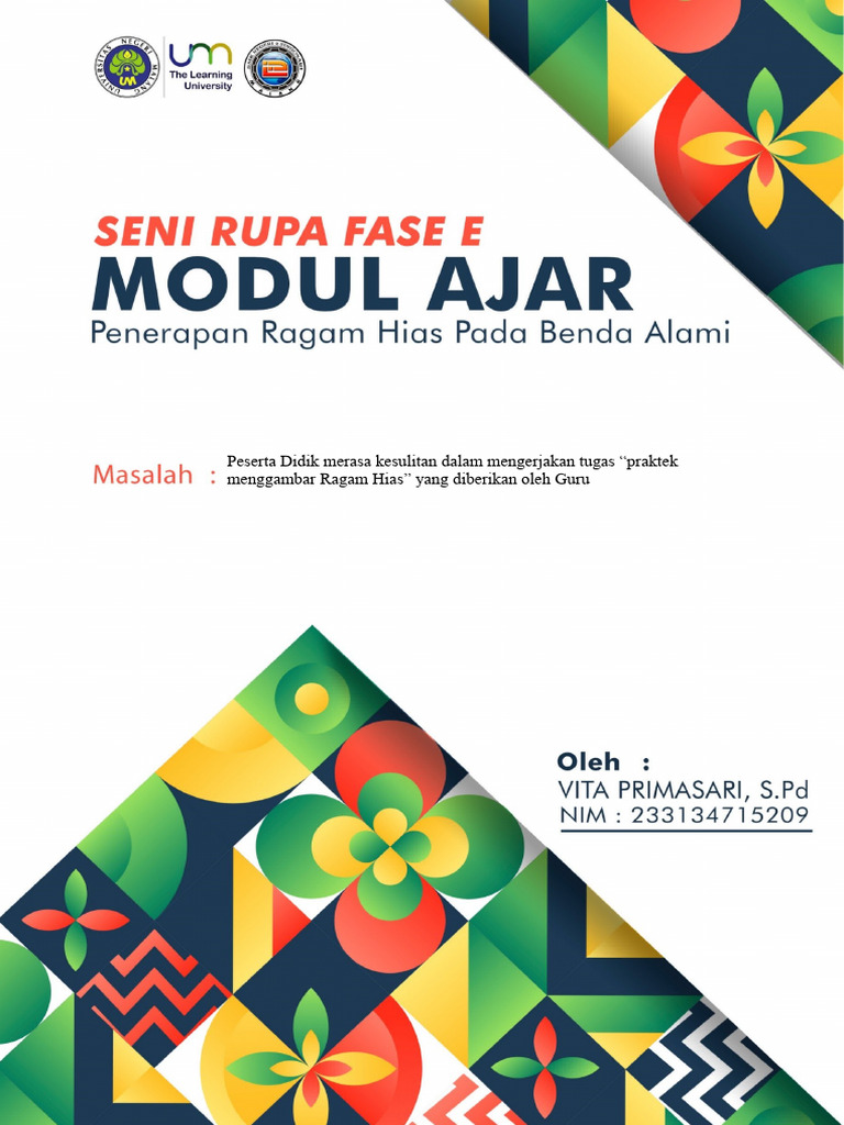 Modul Ajar Praktek Seni Rupa Kelas 10 Fase E | PDF