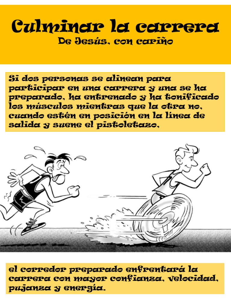 De Jesús, Con Cariño - Culminar La Carrera | PDF