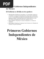 La dictadura de Santa Anna (1853-1855) | PDF | México | Gobierno