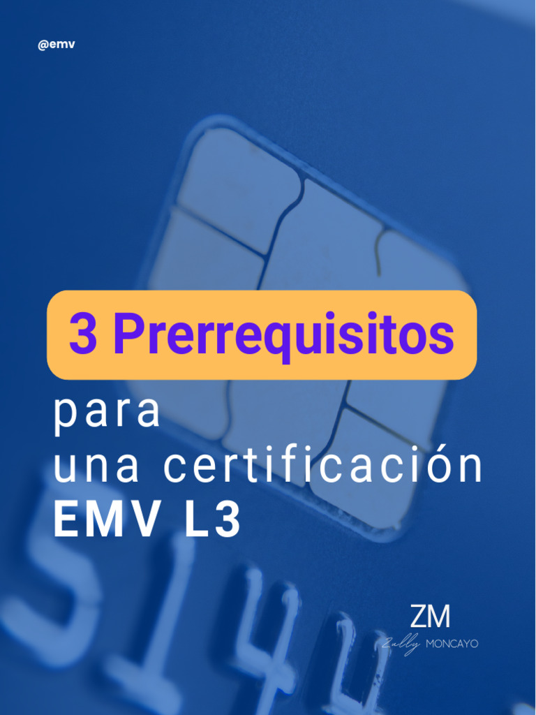 Prerrequisitos para Certificación EMV L3 | PDF | Emv
