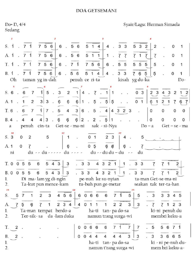 Doa Getsemani | PDF
