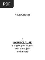 Understanding Noun Clauses and Their Functions | PDF | Object (Grammar ...