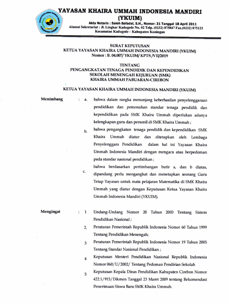 SK KBM 2019 - 2022 | PDF