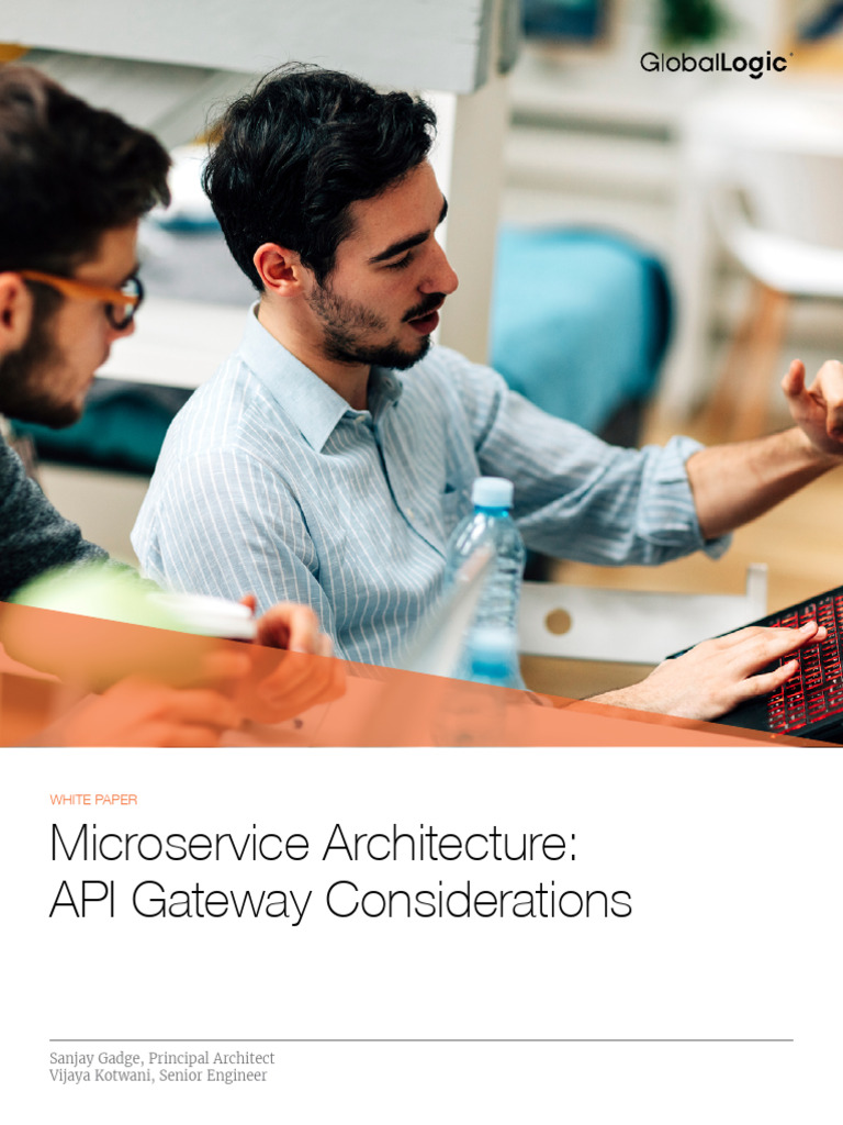 Microservice Architecture Api Gateway Considerations Pdf Load Balancing Computing