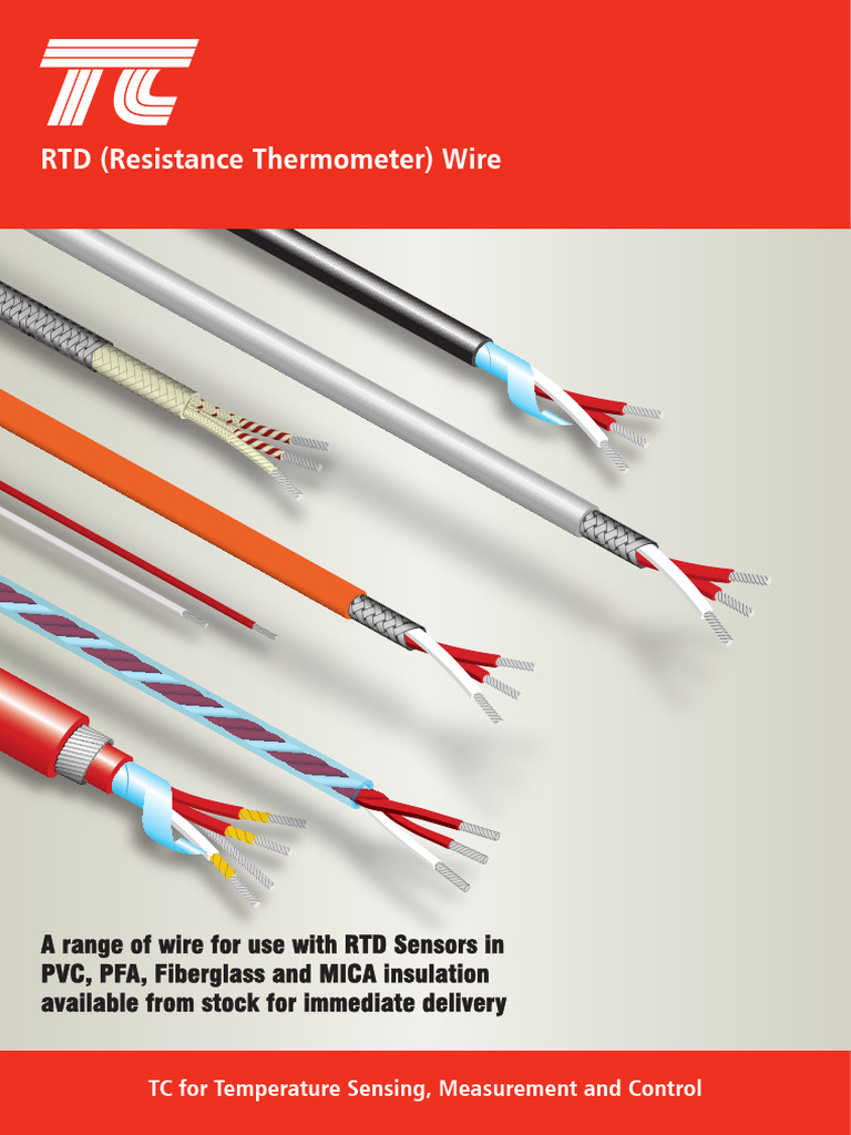 RTD Wire | PDF | Wire | Electrical Resistance And Conductance