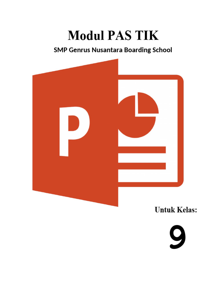 Modul PAS TIK 9 2022-2023 | PDF