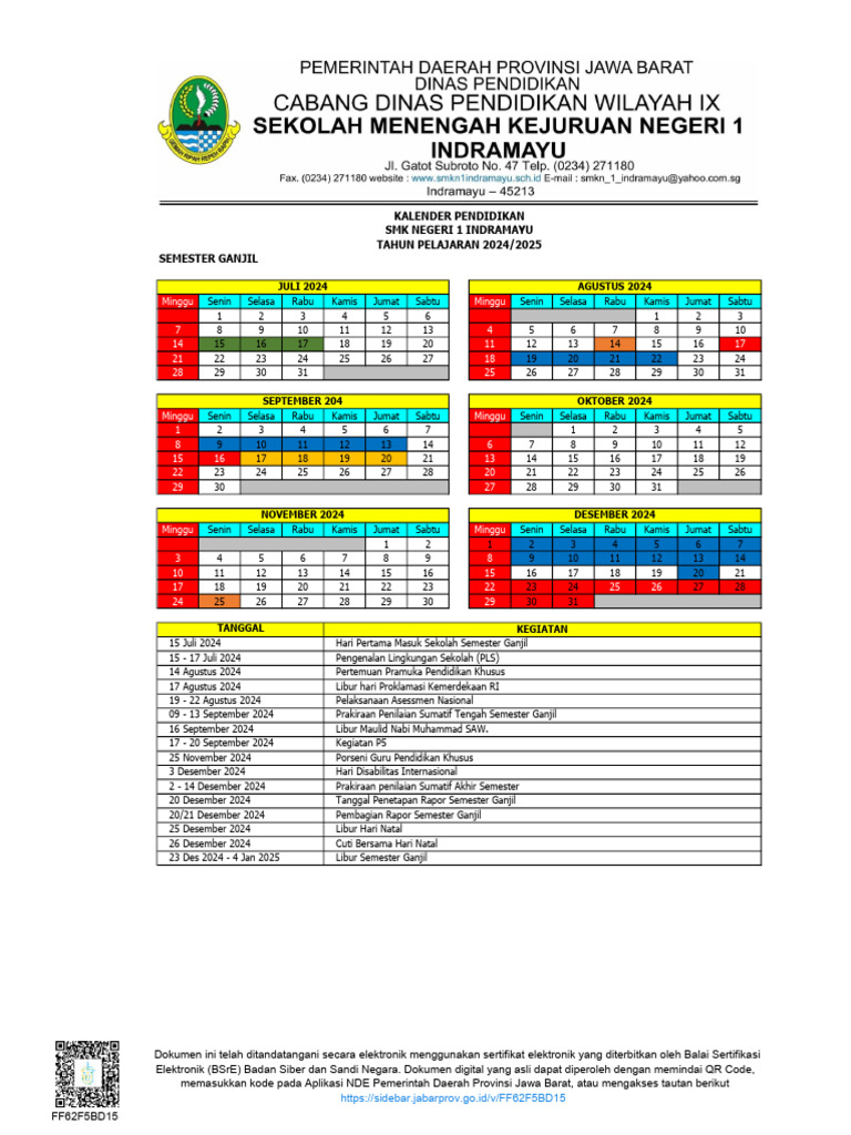 KALDIK SMKN 1 INDRAMAYU 2425 12072024 075938 Signed | PDF