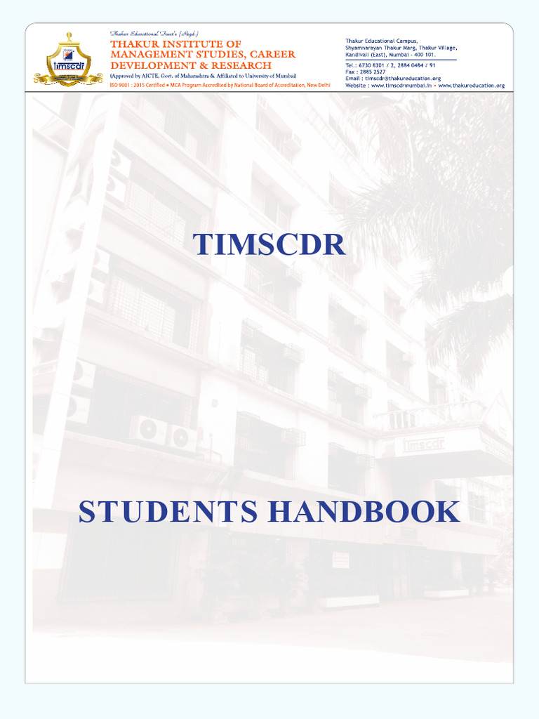 Students-Handbook-2021-Final | PDF | Libraries | Educational Technology