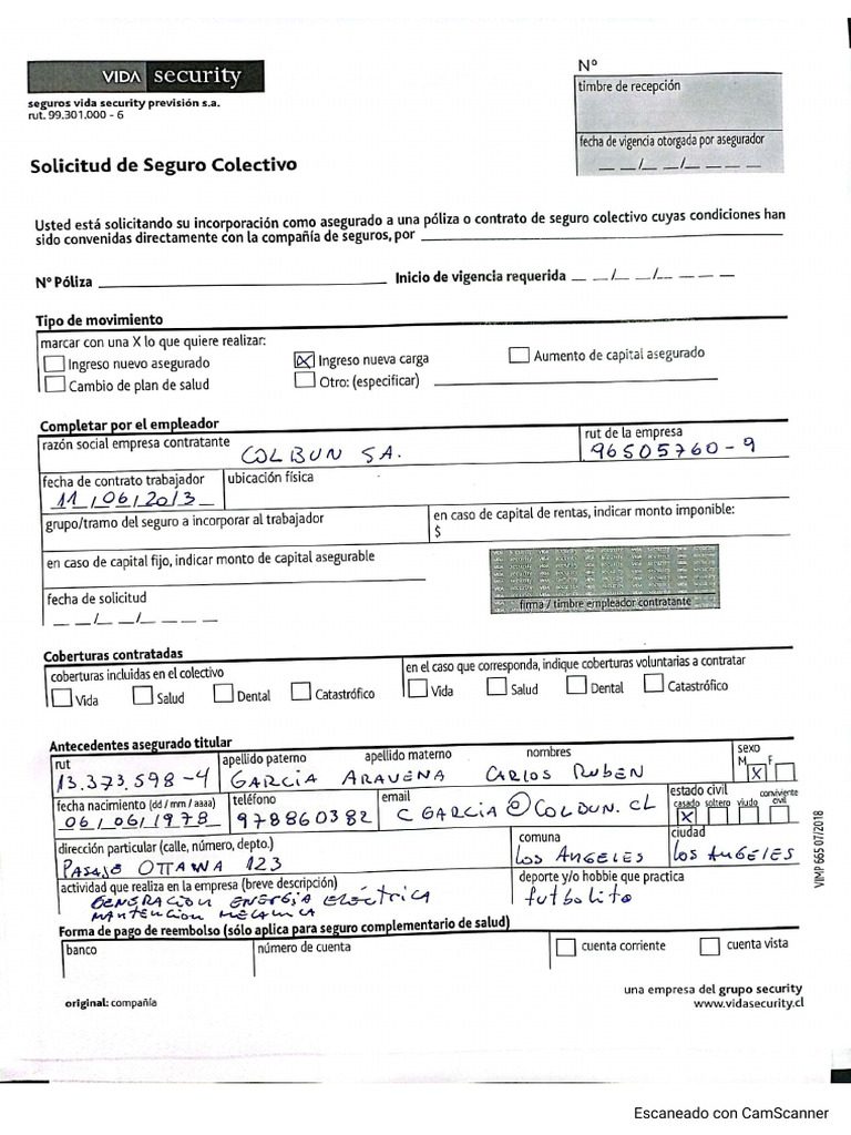 Formulario Vida Security - 29-09-2023 15.59 | PDF