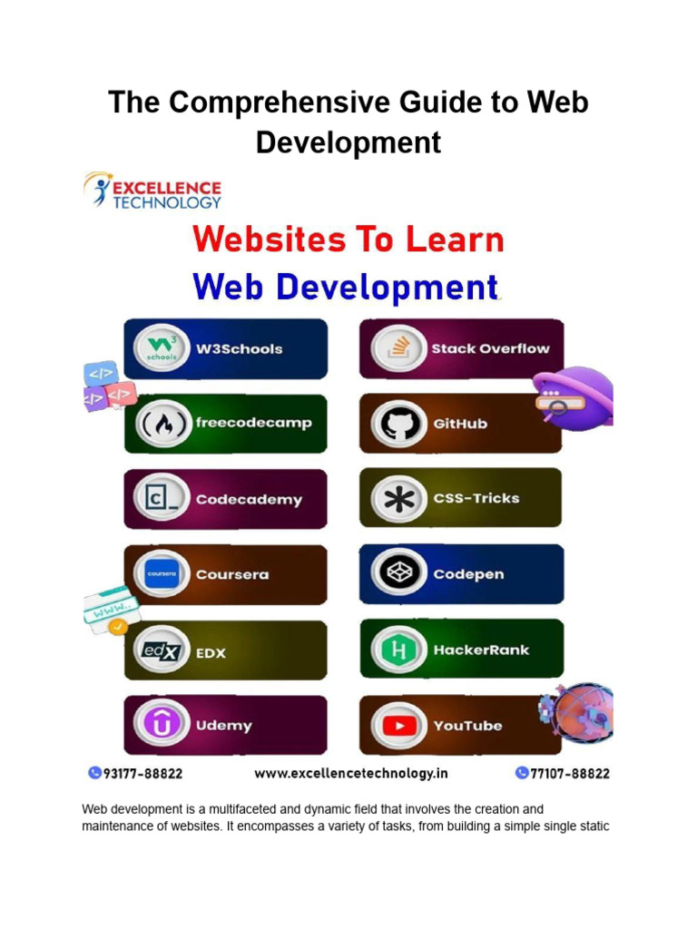The Comprehensive Guide To Web Development | PDF | Web Development ...