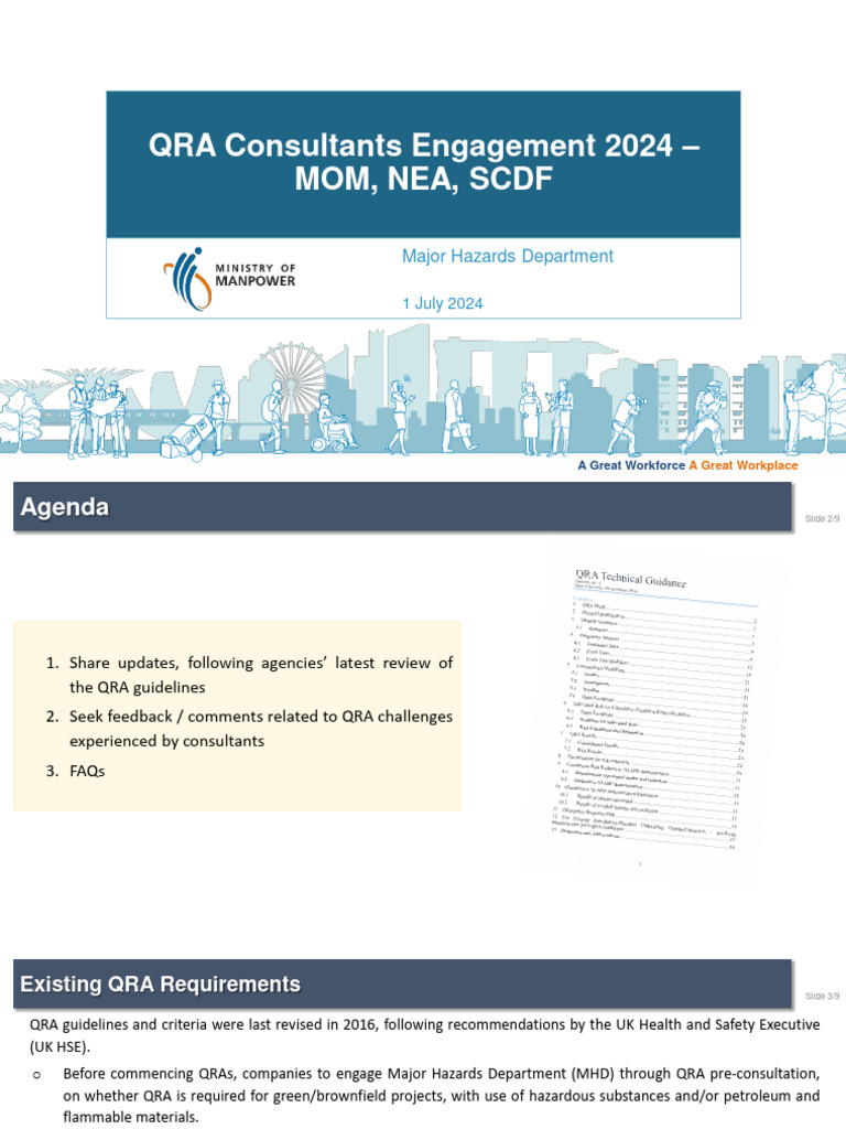 QRA Guidelines Update for Consultants | PDF | Risk | Occupational ...