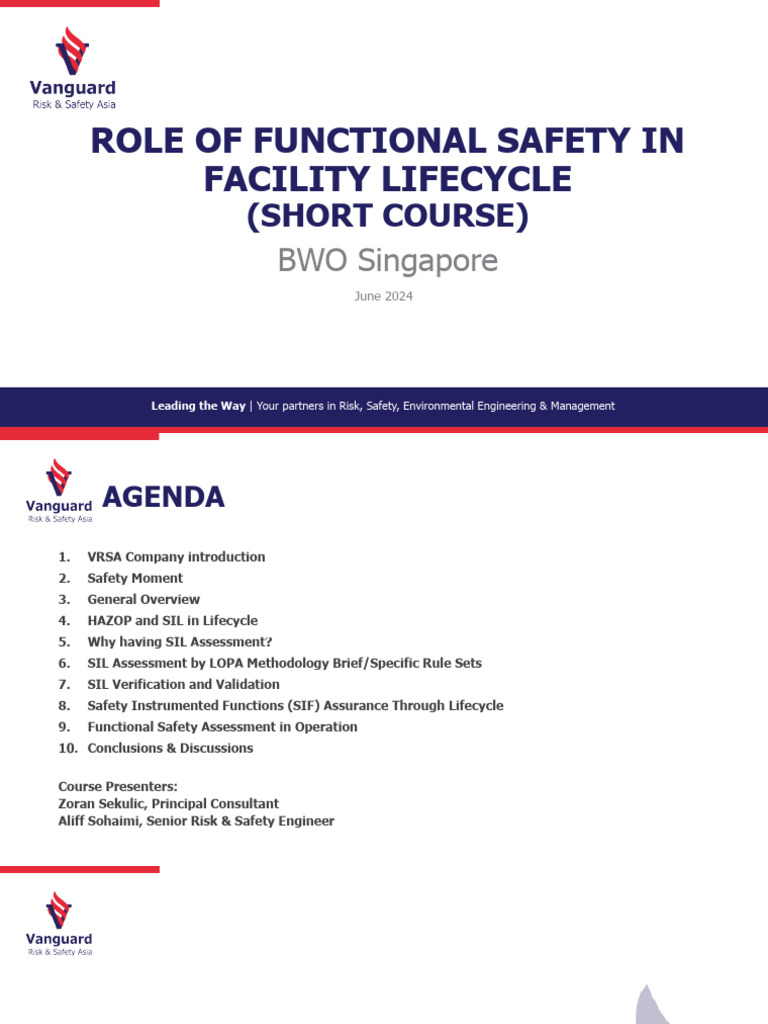 SIL RATED SYSTEMS THROUGH LIFECYCLE (Final Updated) | PDF | Safety ...