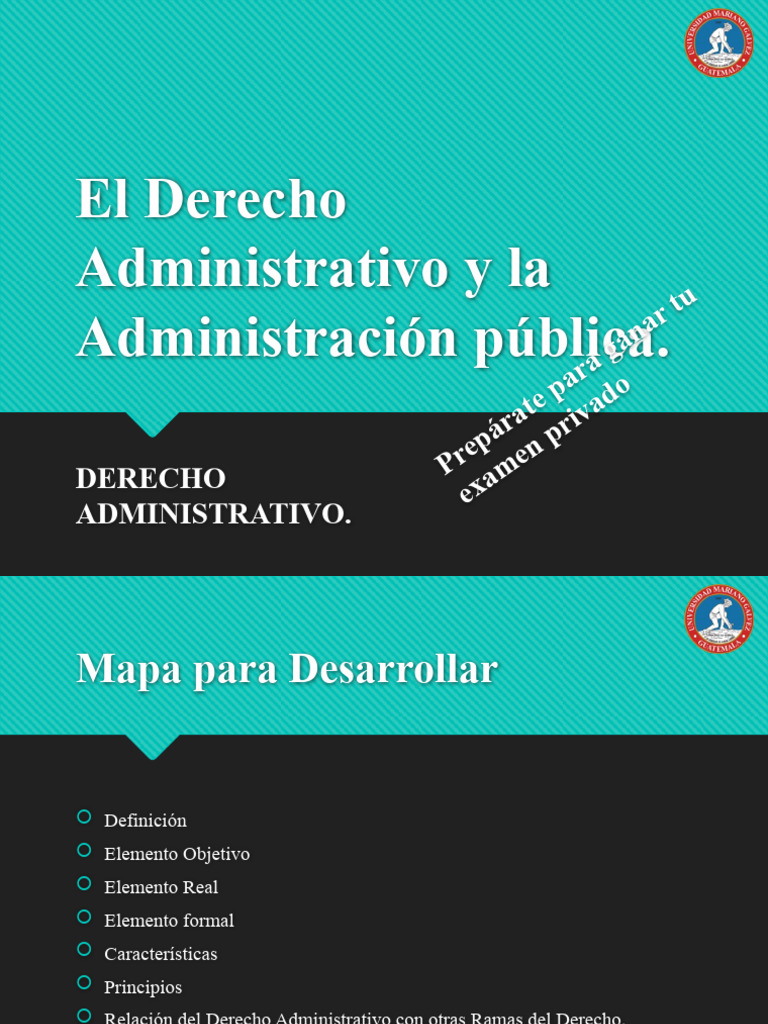 El Derecho Administrativo y La Administración Pública Acto Administrativo | PDF | Ley ...