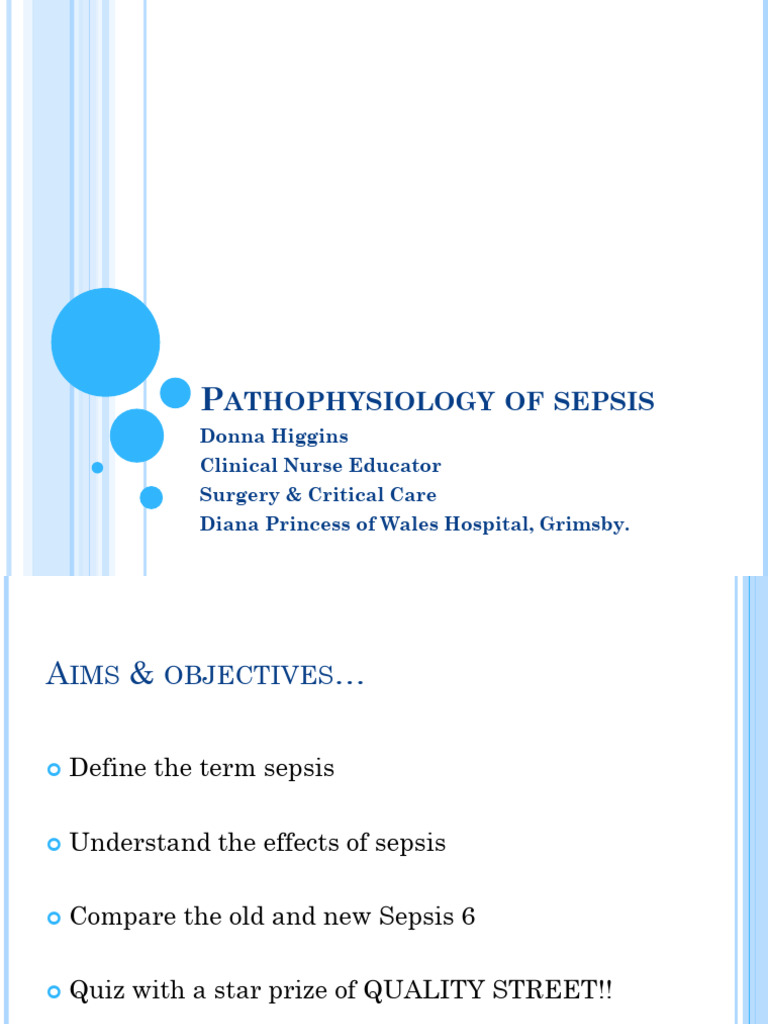Pathophysiology of Sepsis | PDF | Sepsis | Endothelium