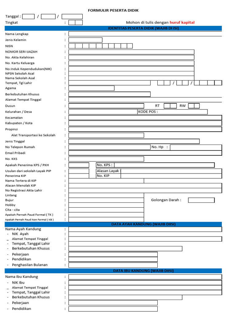 Formulir Dapodik 2024 - 240702 - 103109 | PDF