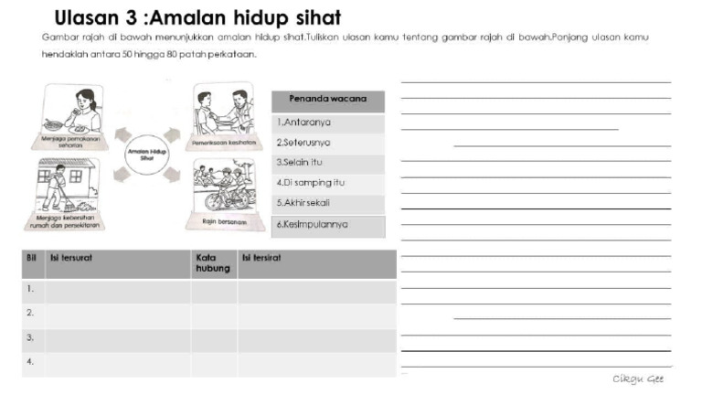 Ulasan BM Tahun 4 | PDF