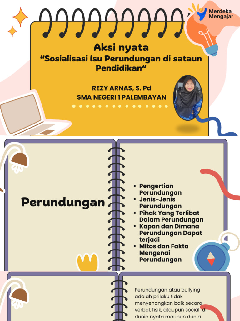 Aksi Nyata Sosialisasi Isu Perundungan Di Satuan Pendidikan | PDF