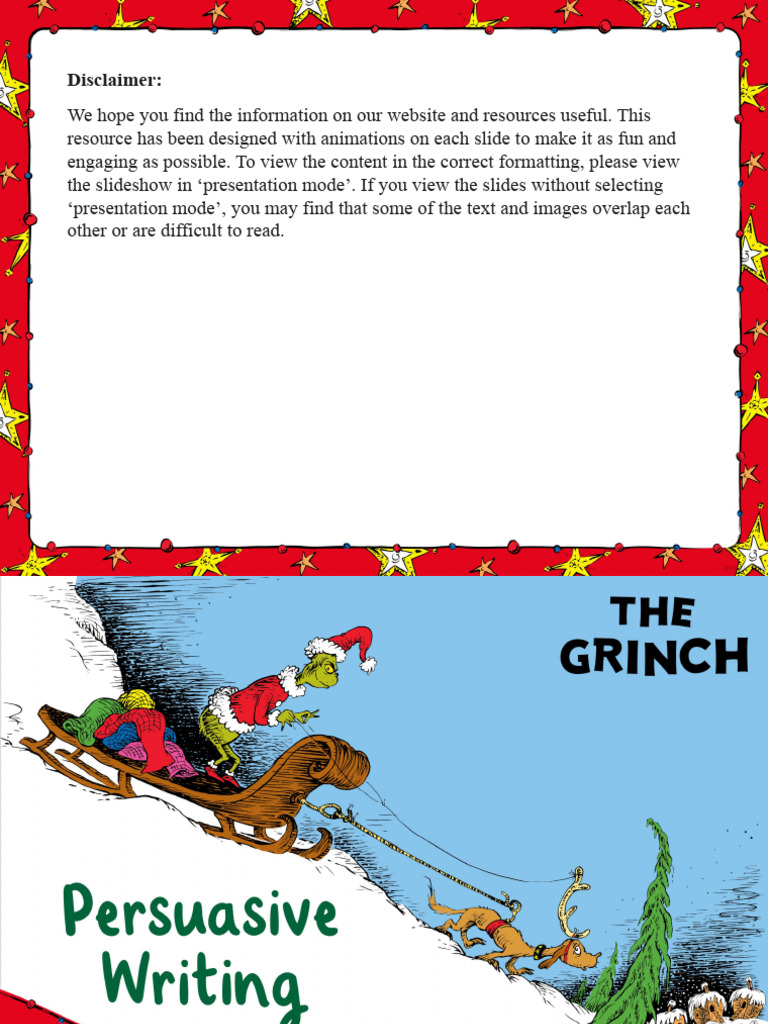 Persuasive Writing PPT | PDF | Argument | Reason