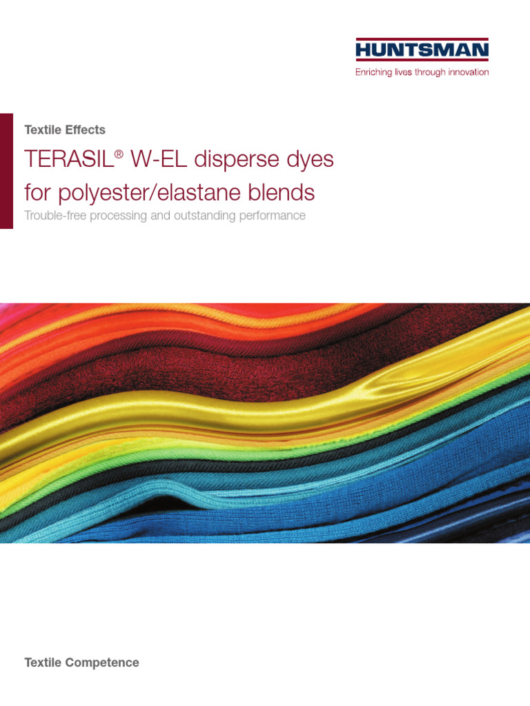 Terasil W-EL | PDF | Dyeing | Dye