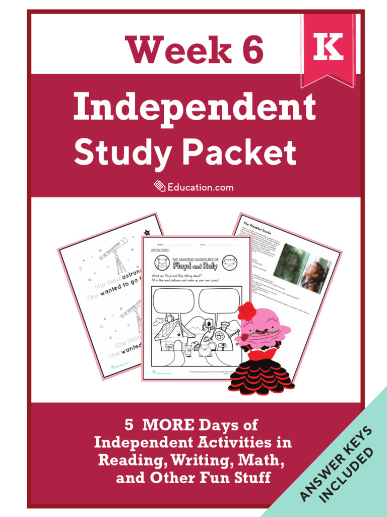 Independent Study Packet Kindergarten Week 6 | PDF | Constellation ...