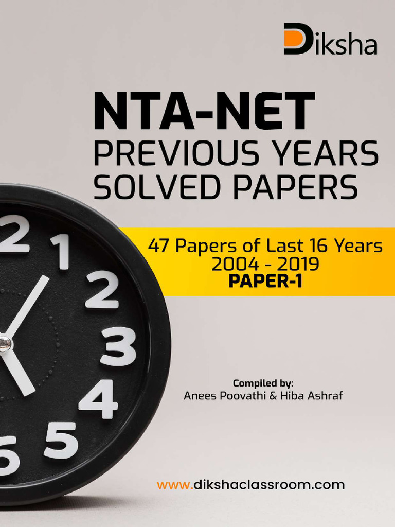 NTA UGC Exam Questions Compilation | PDF | Learning