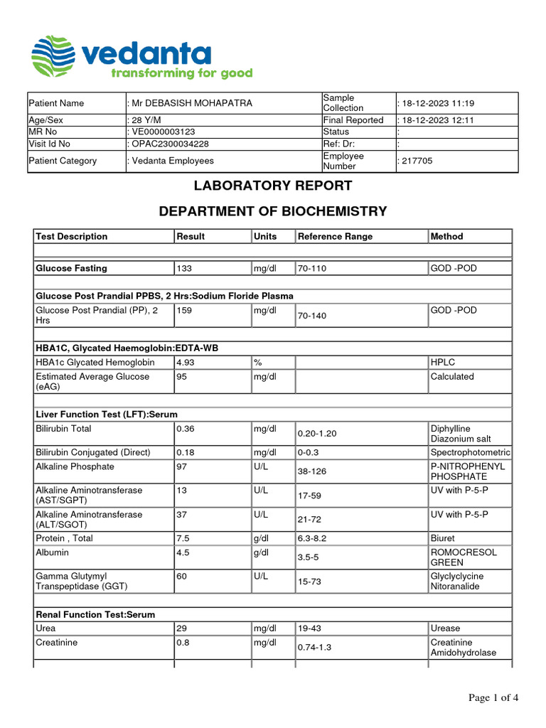 Lab Report-Mr Debasish Mohapatra-2023-12!18!07!37!38 | PDF ...