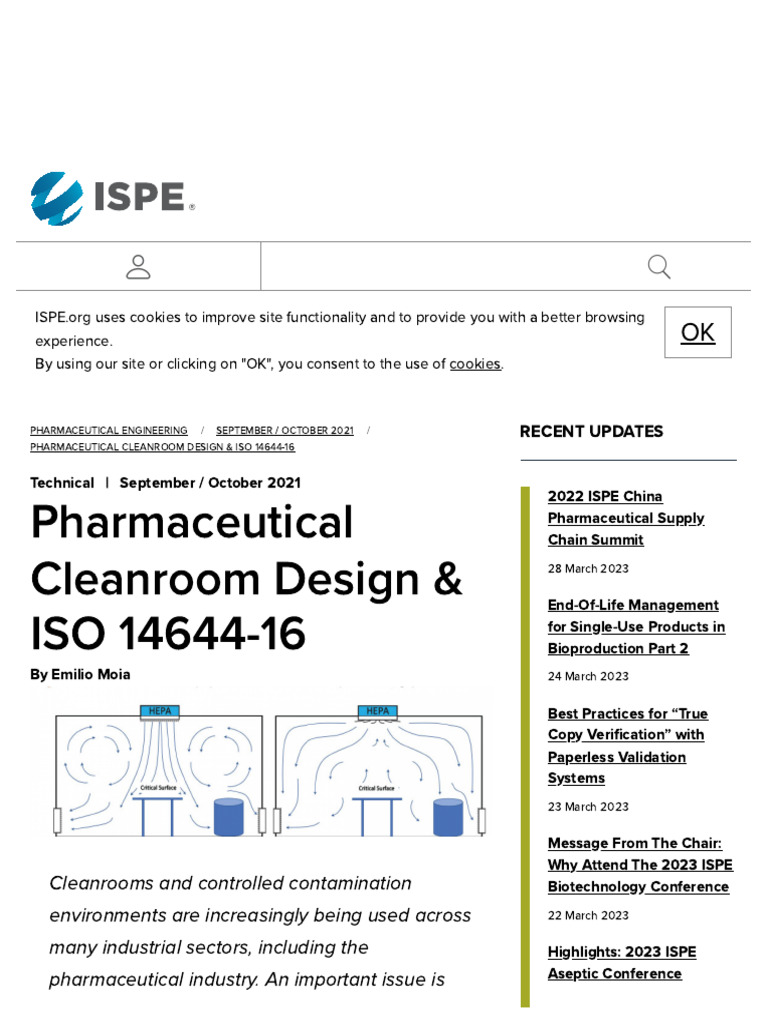 ISO 14644- 16 and Contamination Genration | Download Free PDF | Duct ...