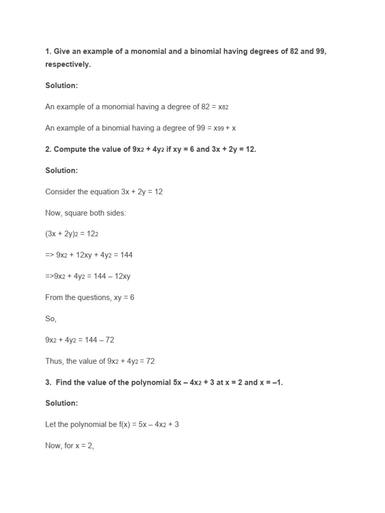Untitled Document | PDF | Factorization | Polynomial