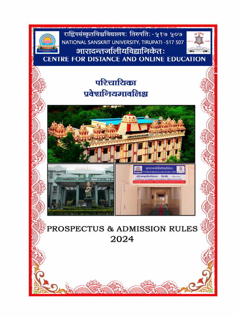 CDOE Prospectus 2024 1 | PDF | Bachelor's Degree | Payments