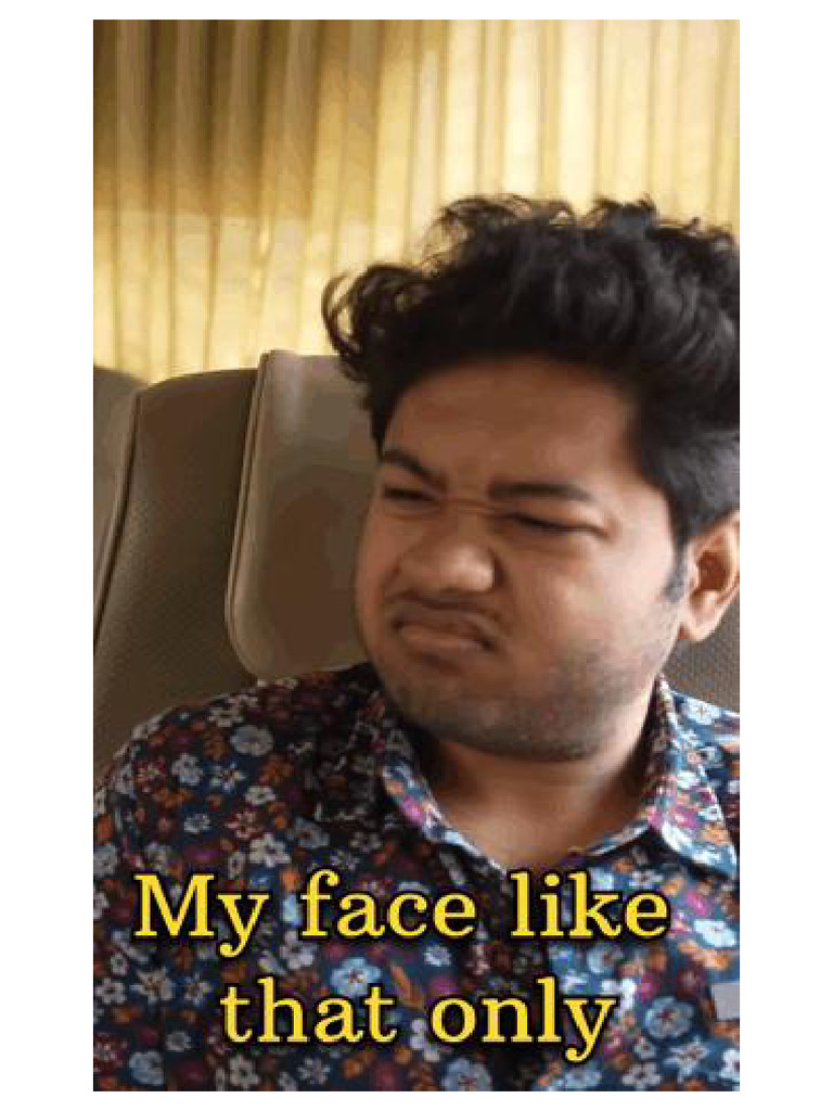 Mouli My Face Like That Only | PDF