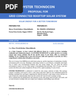 Solar Quotation Format 3 | PDF