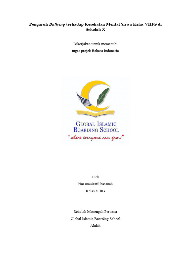 Sistematika KTI SMP Moza | PDF | Karier & Perkembangan