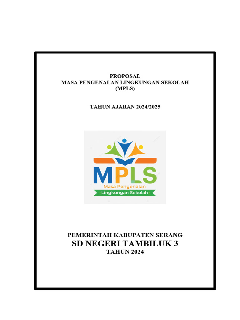 Proposal MPLS SDN Tambiluk 2024/2025 | PDF