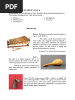 Musical Instruments of Africa | PDF | String Instruments | Musical ...