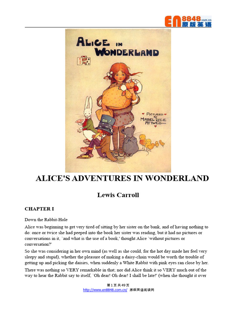 2A - 06.alice's Adventures in Wonderland | PDF