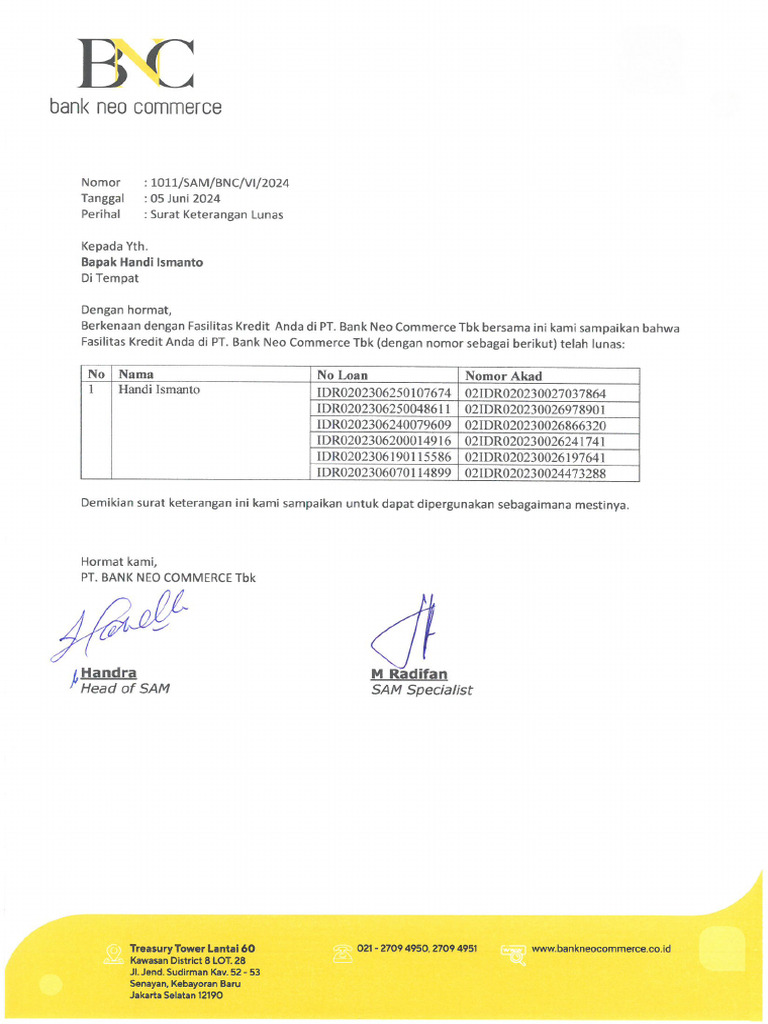 SKL An Handi Ismanto | PDF