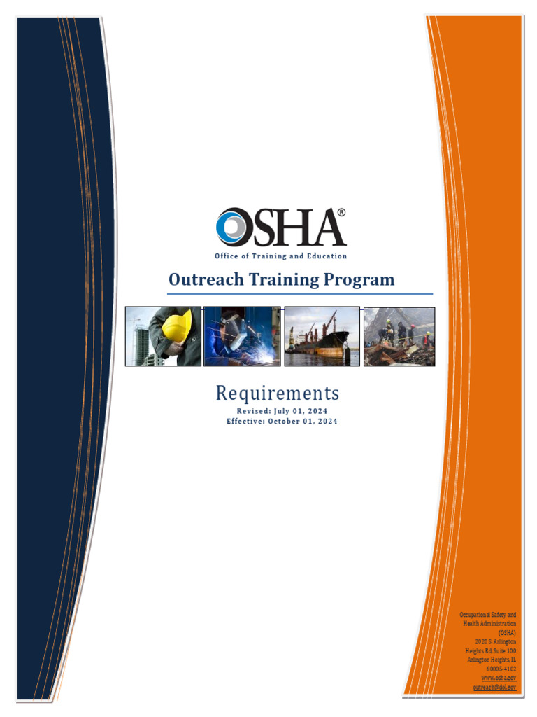 OTP Requirements 2024 | PDF | Occupational Safety And Health ...