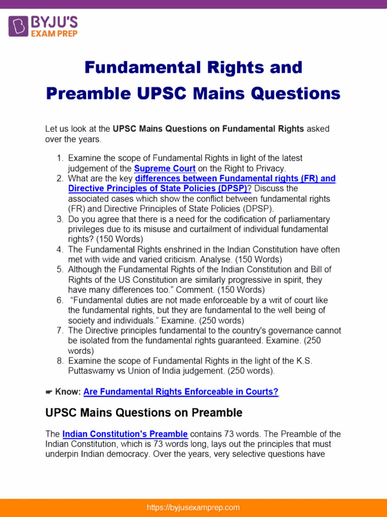 fundamental_rights_and_preamble_upsc_mains_questions_80 | PDF