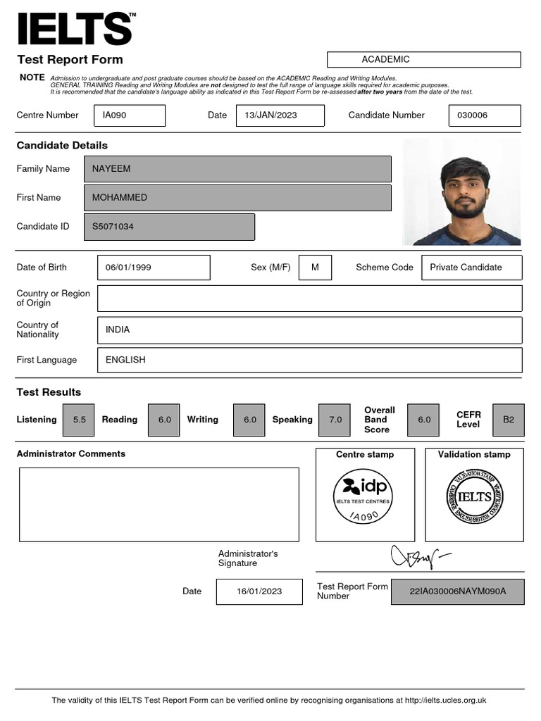 IELST | PDF | International English Language Testing System ...